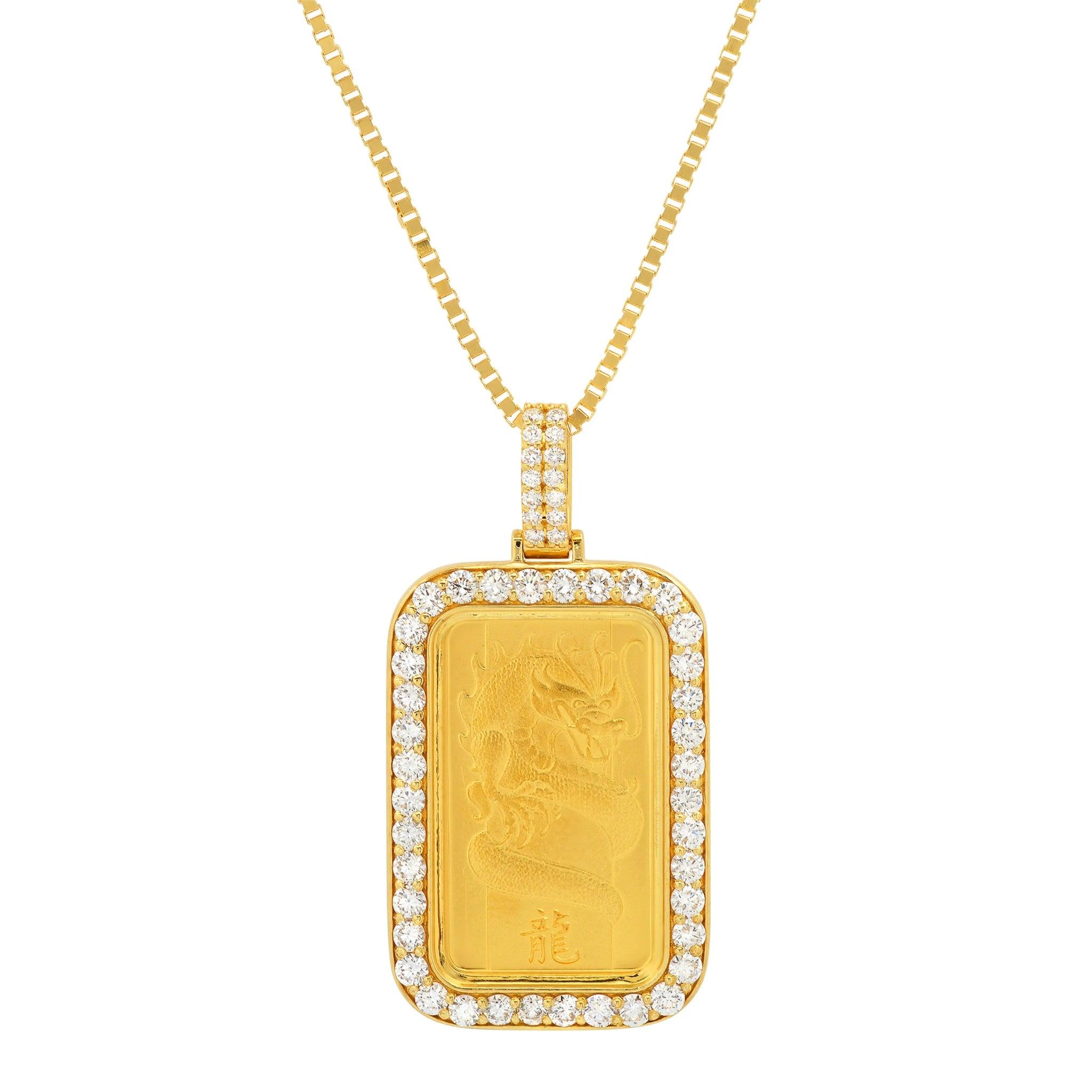 Solid Gold Pendants | Handcrafted 9ct Gold Necklaces – Fuegold Jewellery